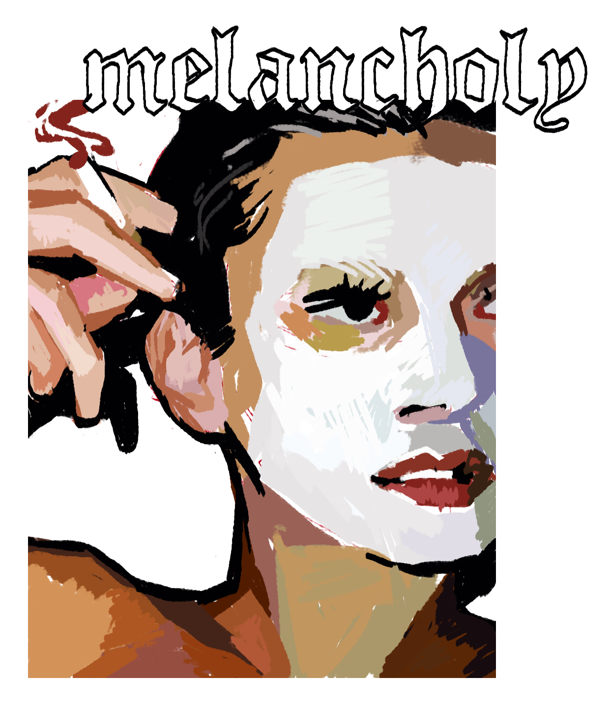 Melancholy, Me, Digital, 2020 | Scrolller