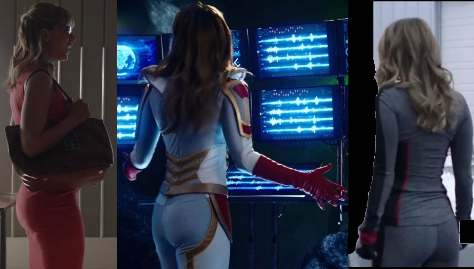 Melissa Benoist Butt Collage - 25 | Scrolller