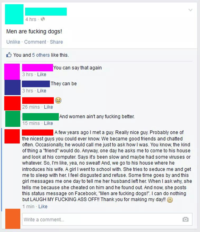 Men are dogs! [X-post r/unexpected] | Scrolller