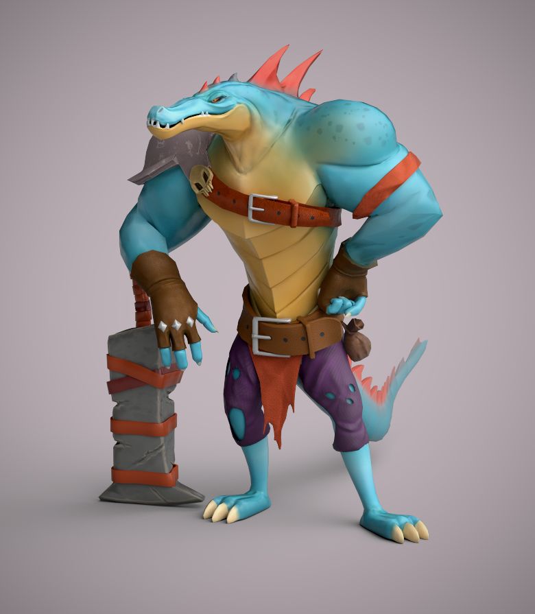 Mercenary Lizard | Scrolller