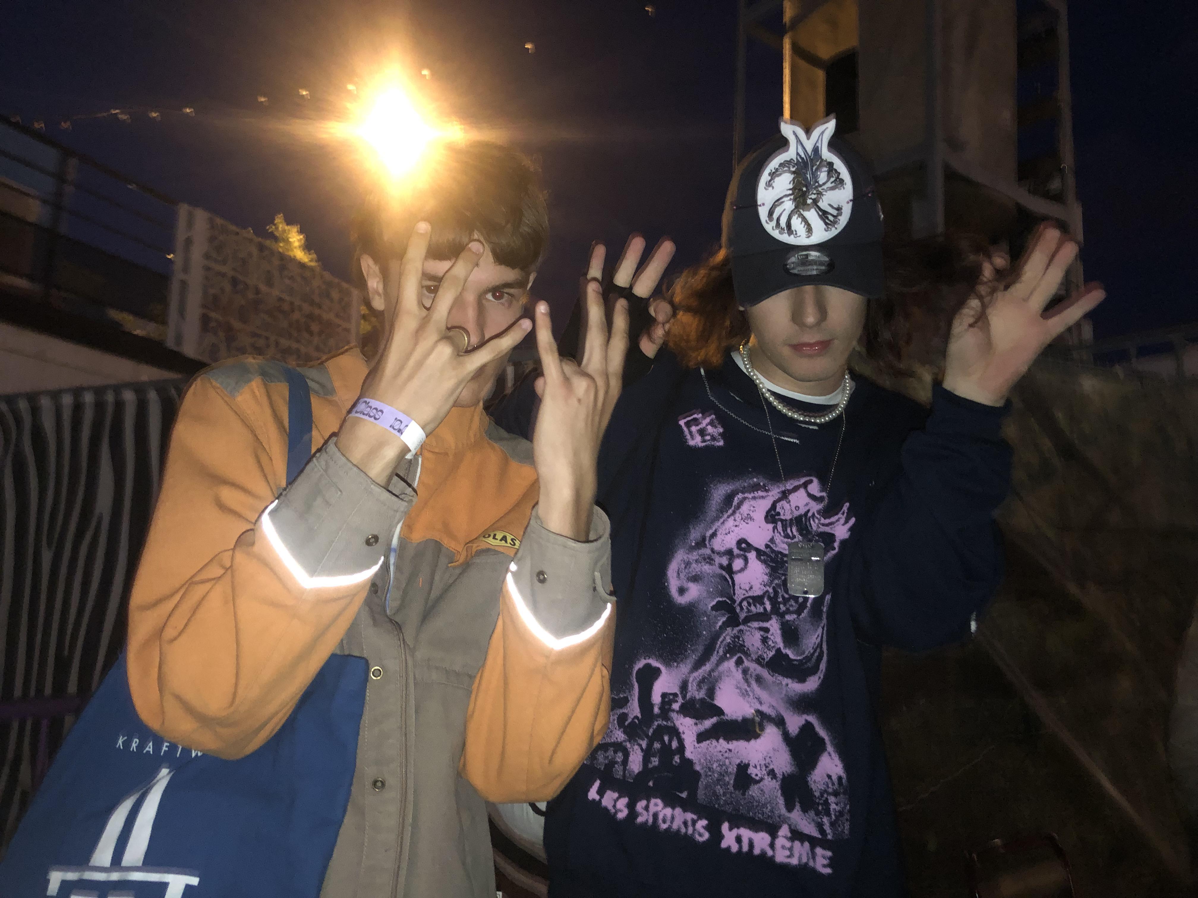 Met bladee @ different class ( ‿ ) | Scrolller