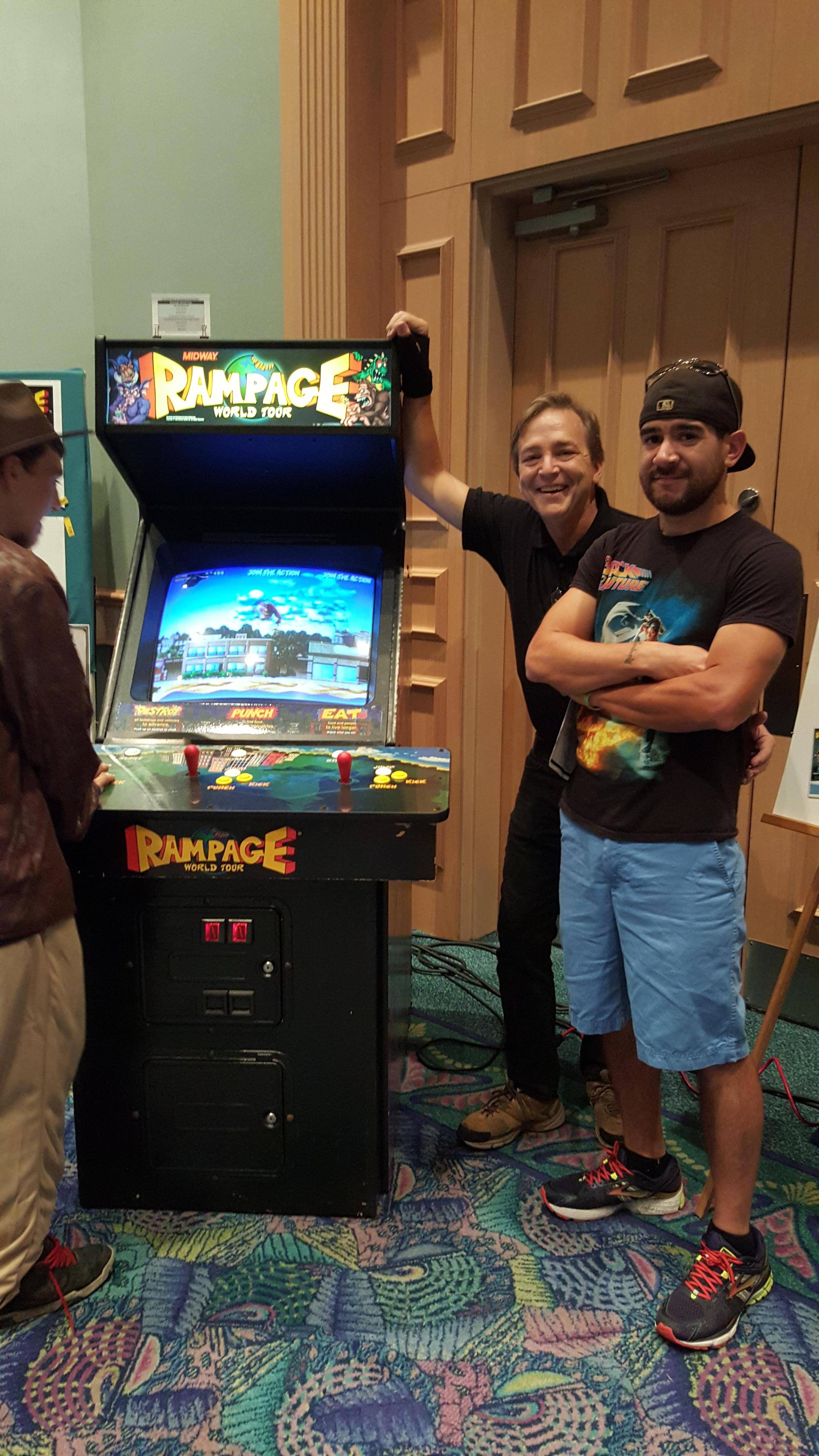 Met the creator of Rampage Arcade game | Scrolller