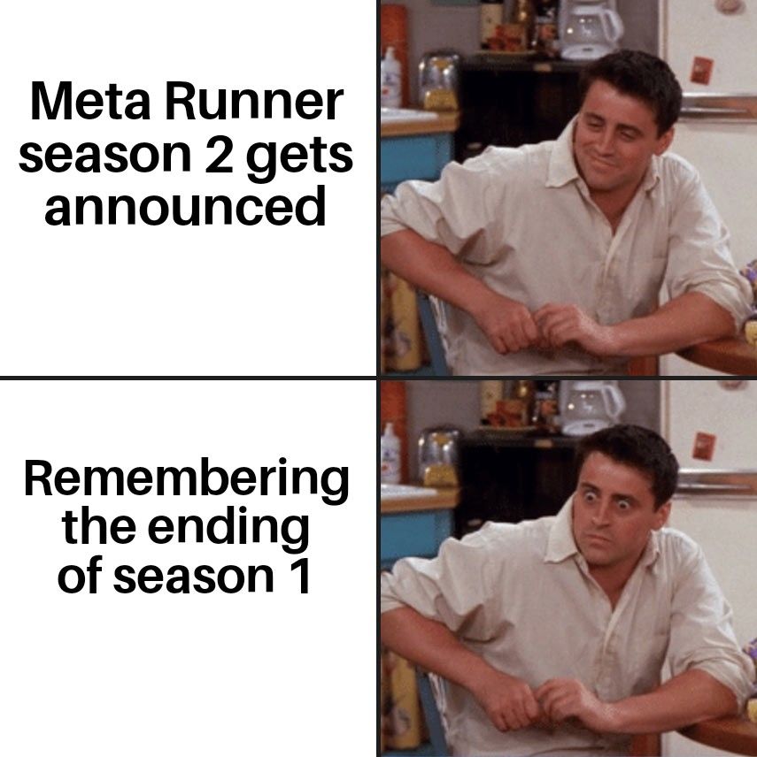 Meta Runner meme | Scrolller