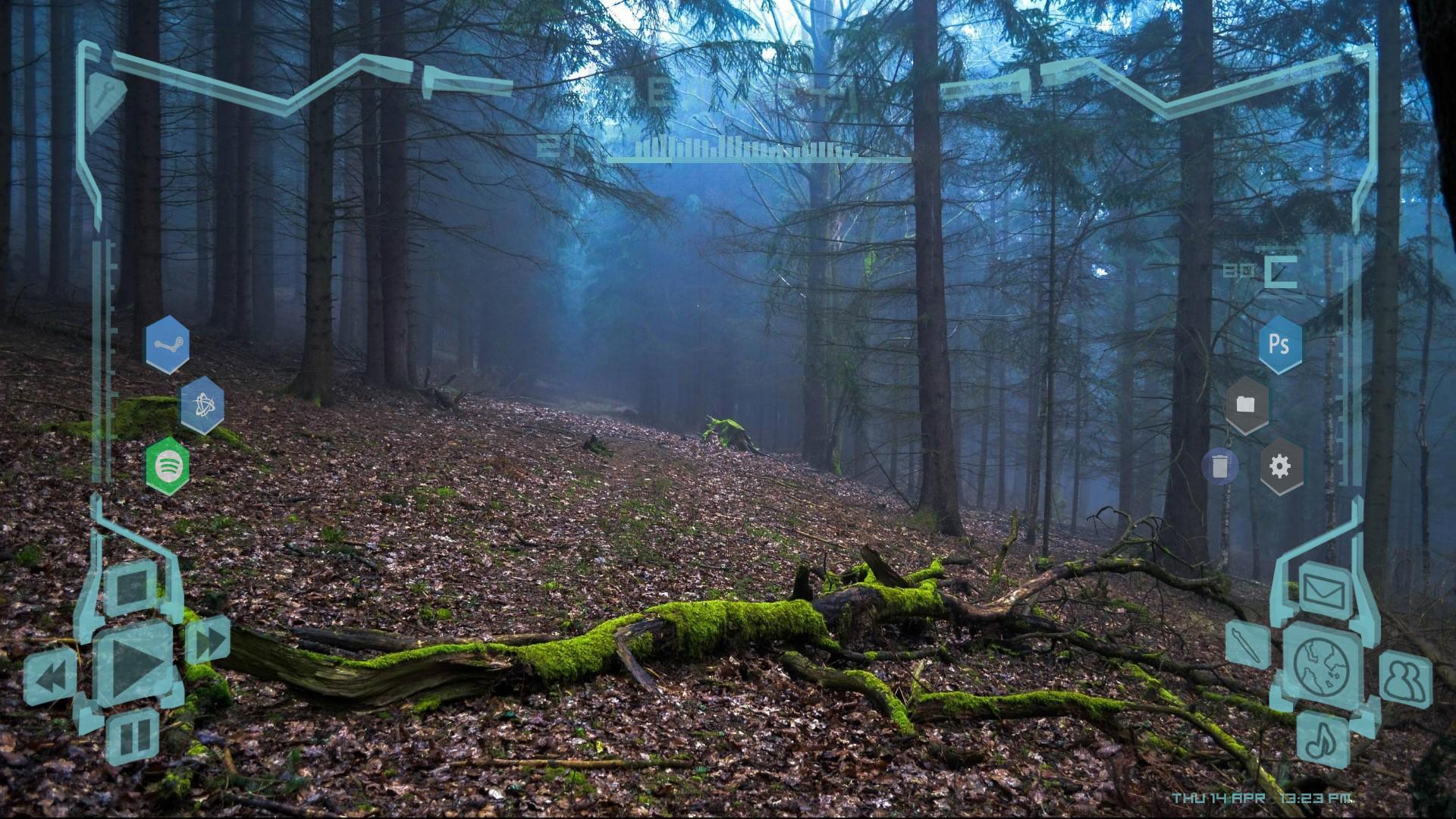 Metroid HUD Desktop [Rainmeter] 1920x1080 | Scrolller