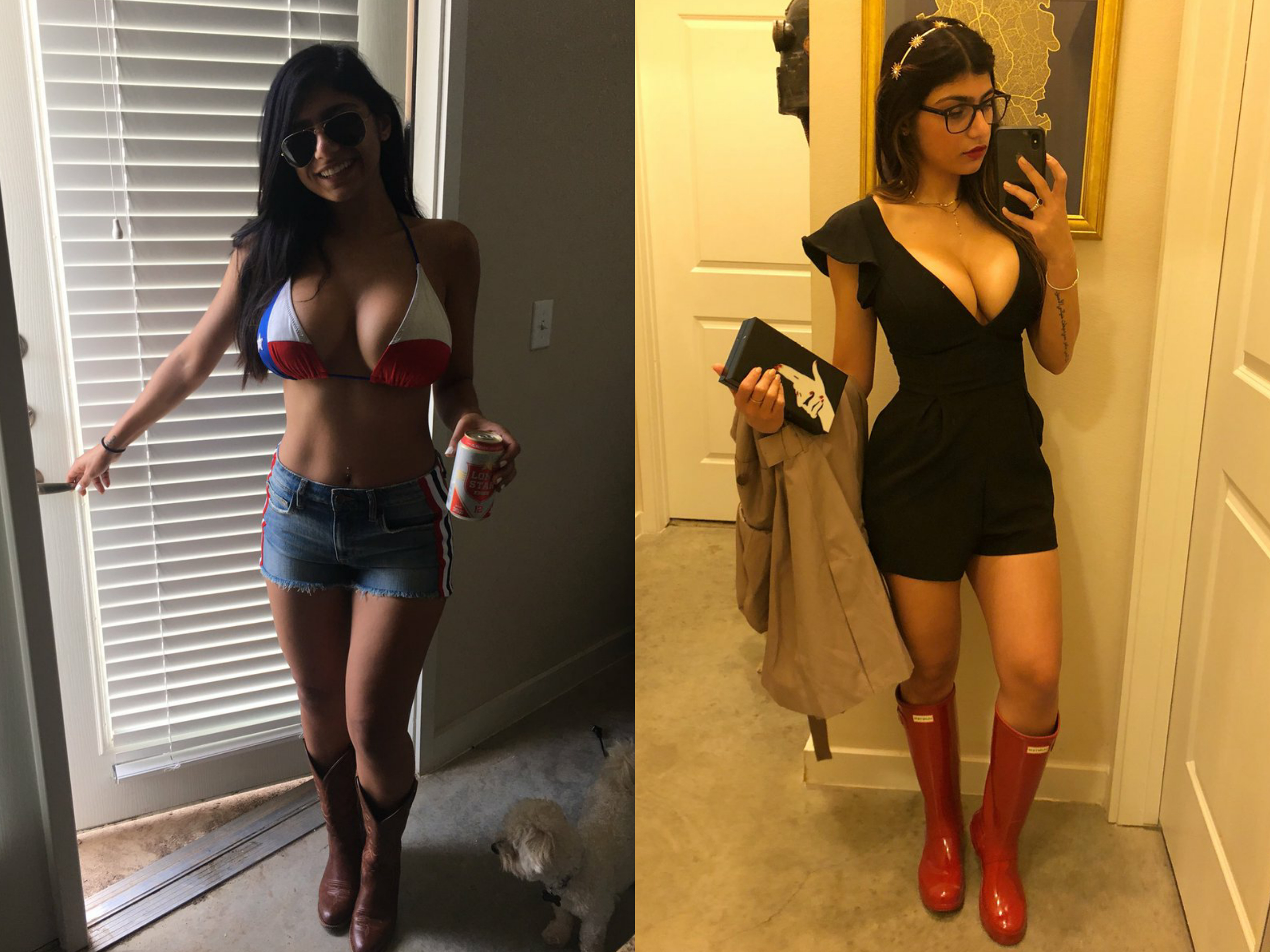 Mia K. in boots | Scrolller