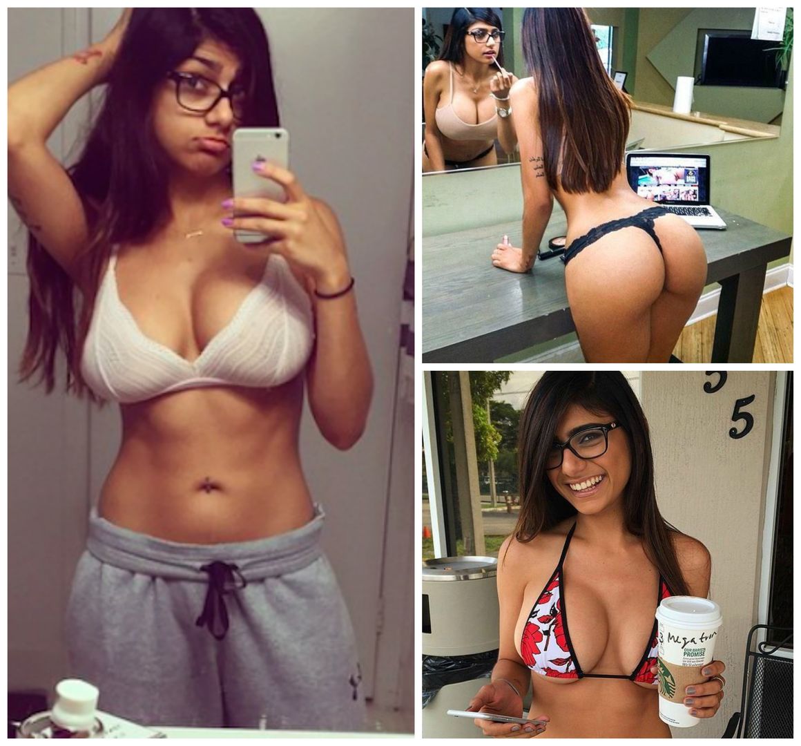 Mia Khalifa is a biggest porn star in the world. she's a big boobs. | Scrolller