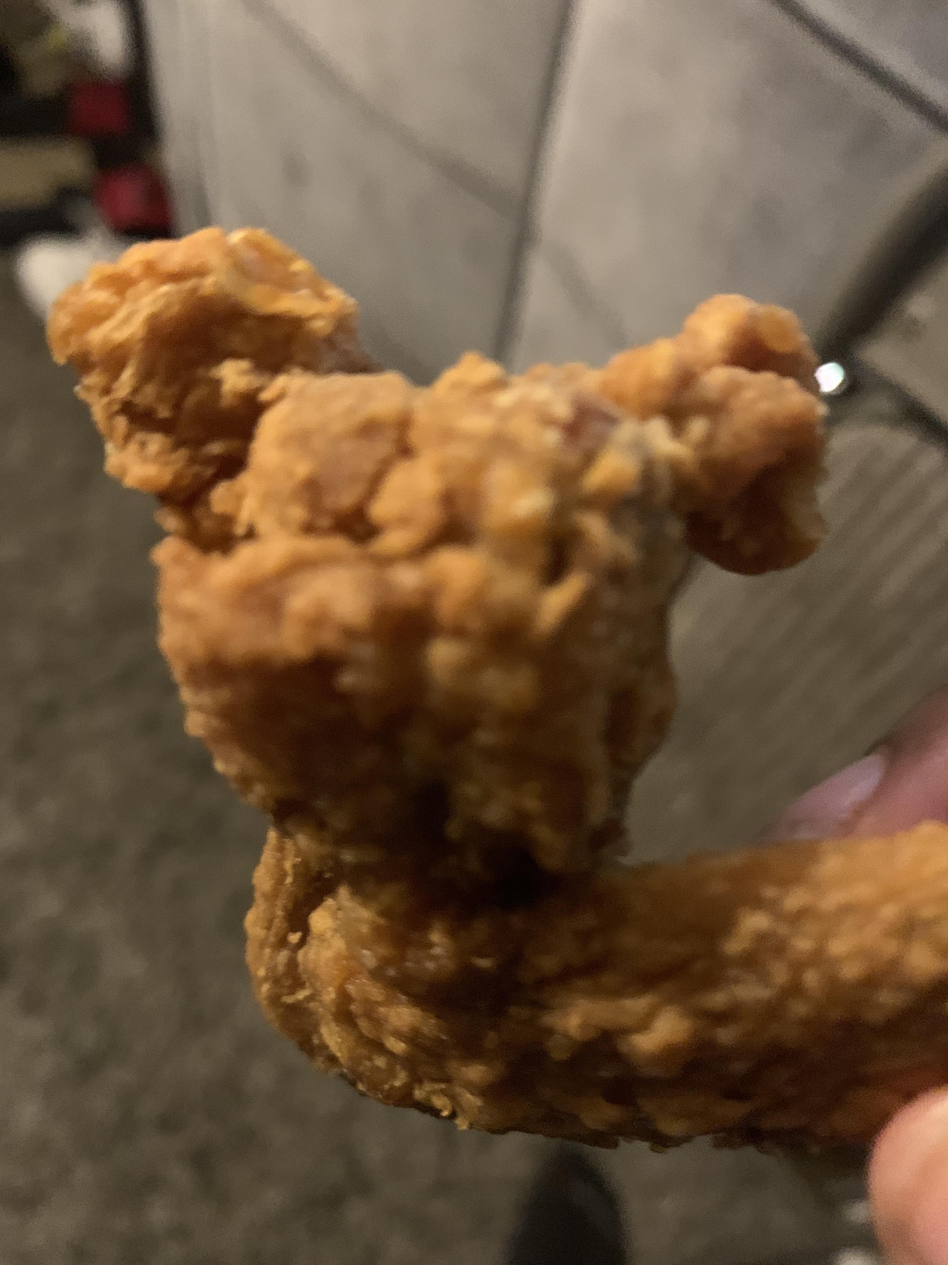 Mickey Mouse shaped chicken wing | Scrolller