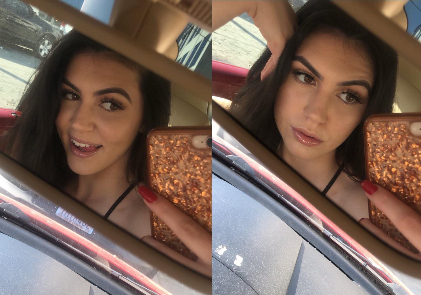 Mikaela in her car | Scrolller