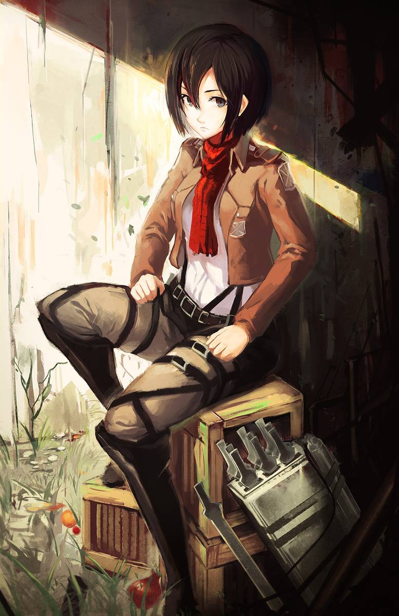 Mikasa - by ソフトモード | Scrolller