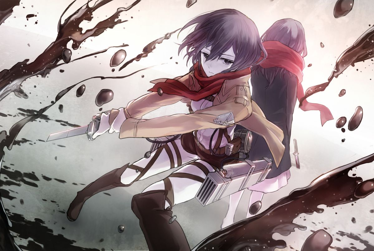 Mikasa - by ﾜﾀﾘﾎﾞ | Scrolller