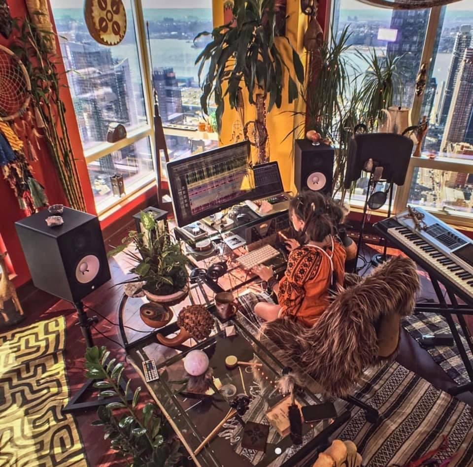 Milana May’s studio | Scrolller