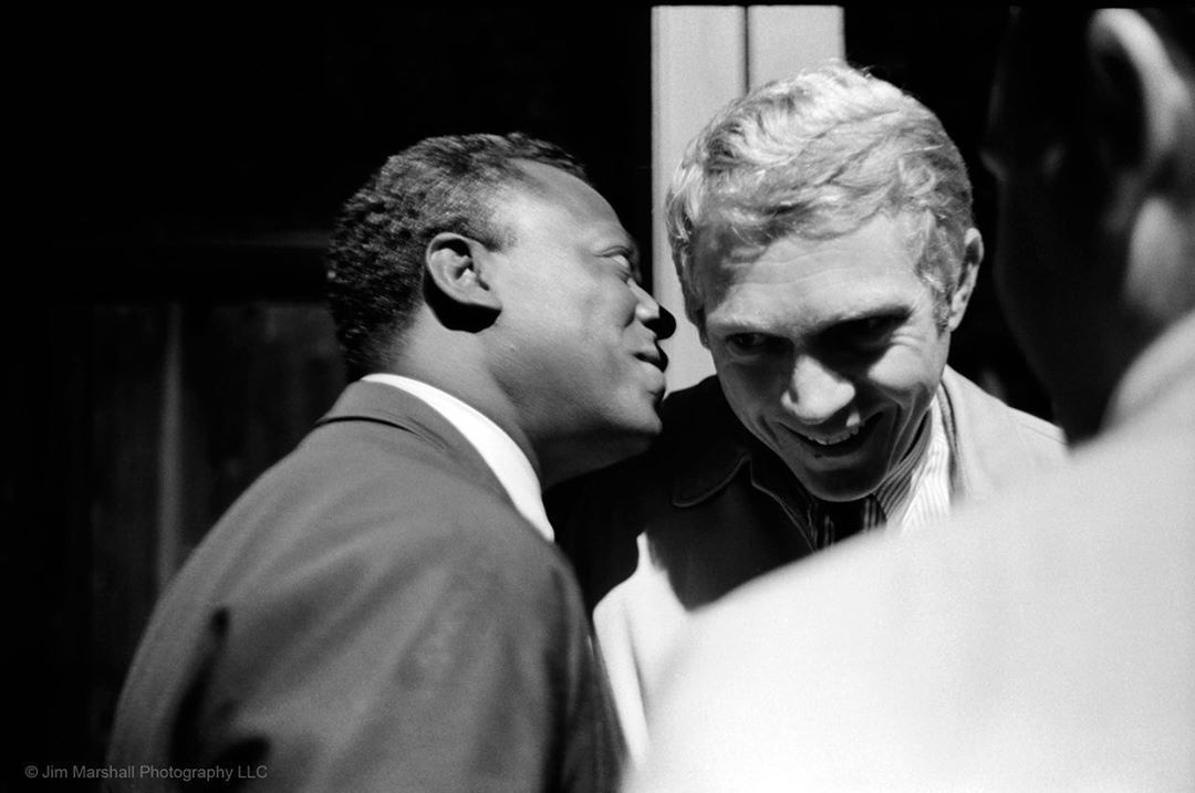 Miles Davis and Steve McQueen, 1963 | Scrolller