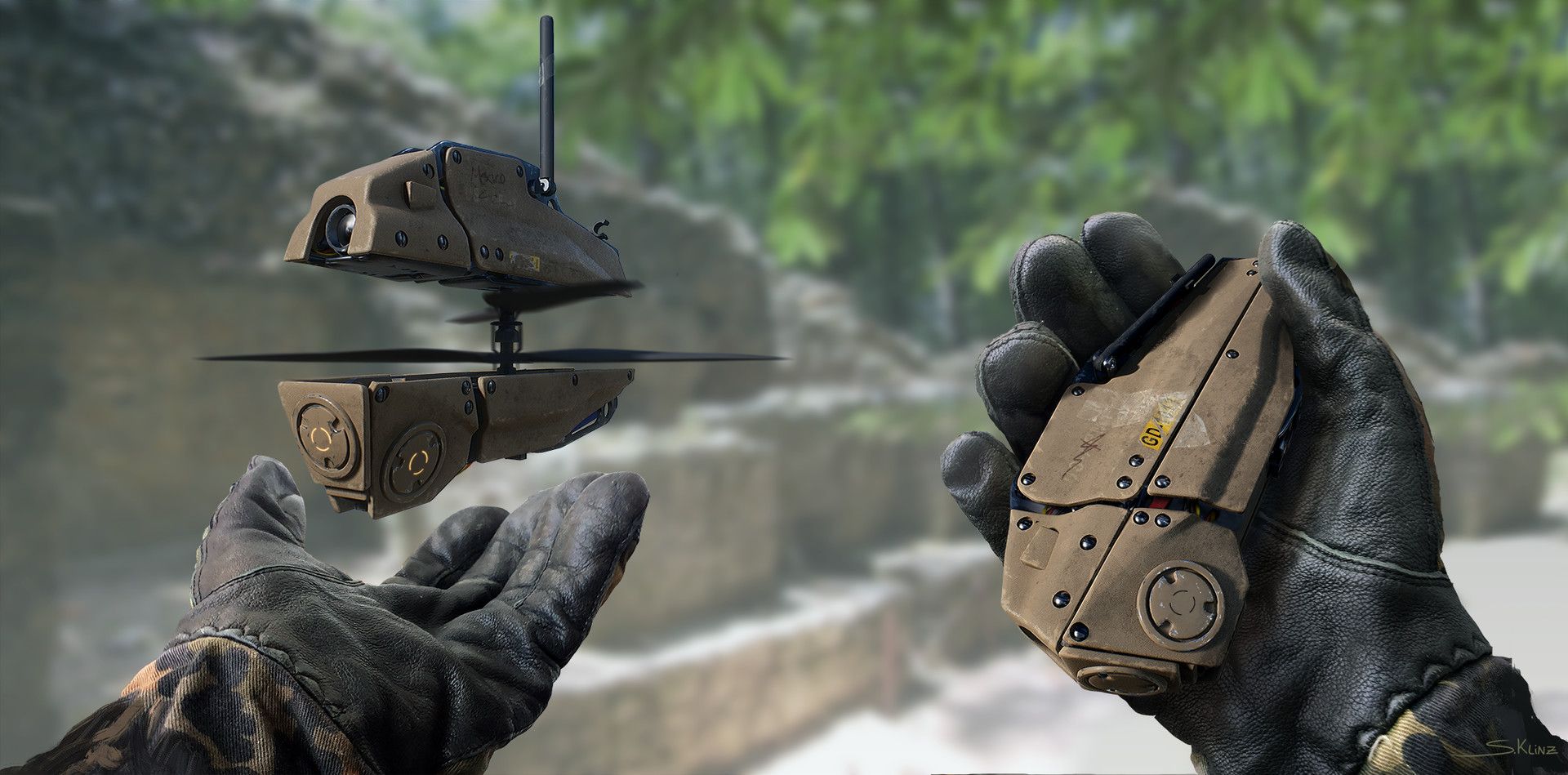 Military Life Detection Drone by Simon Klinz | Scrolller