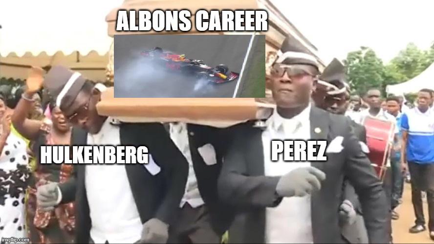 Milking the last Albon meme before he is gone | Scrolller