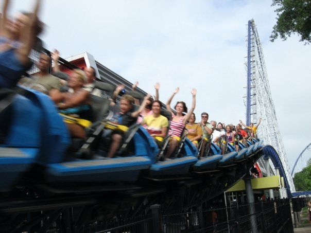Millenium Force - Cedar Point, Sandusky, Ohio [604x403] | Scrolller