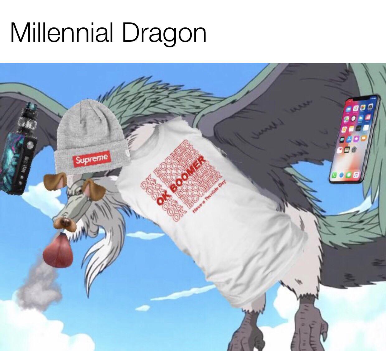 Millennial Dragon | Scrolller