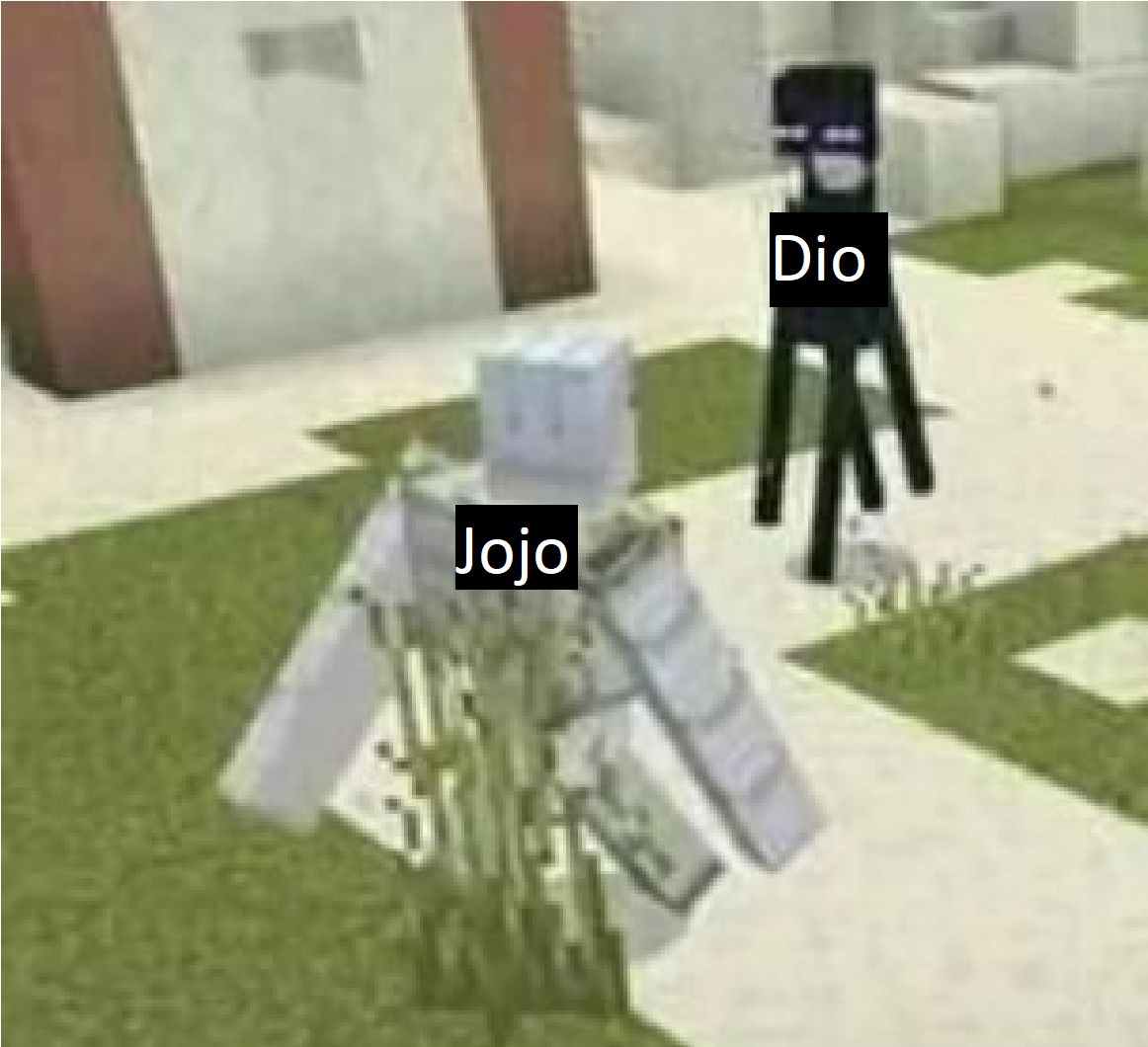 Minecraft is a jojo reference now | Scrolller