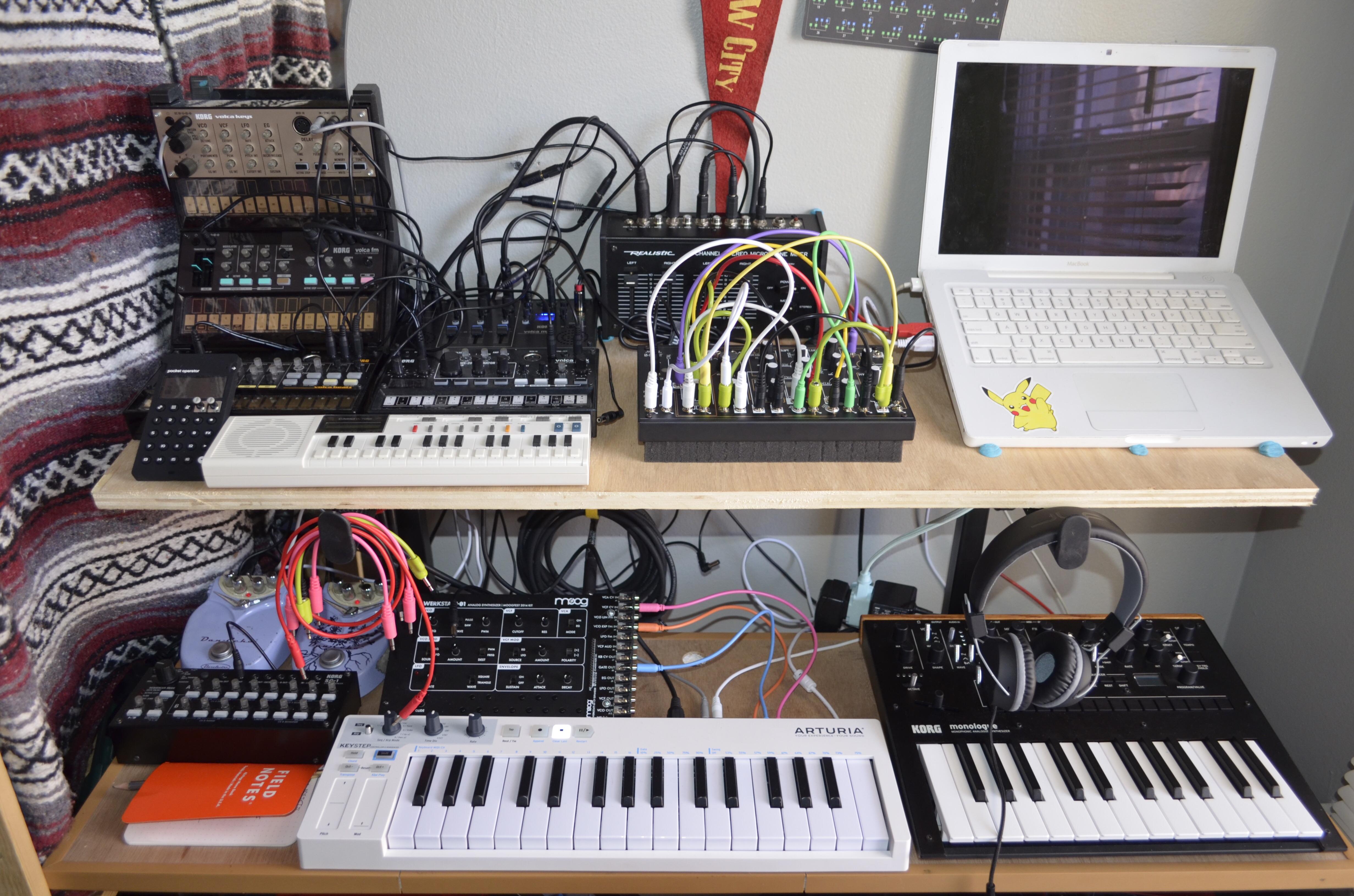 Mini Synth heaven. Small footprint, huge sound | Scrolller