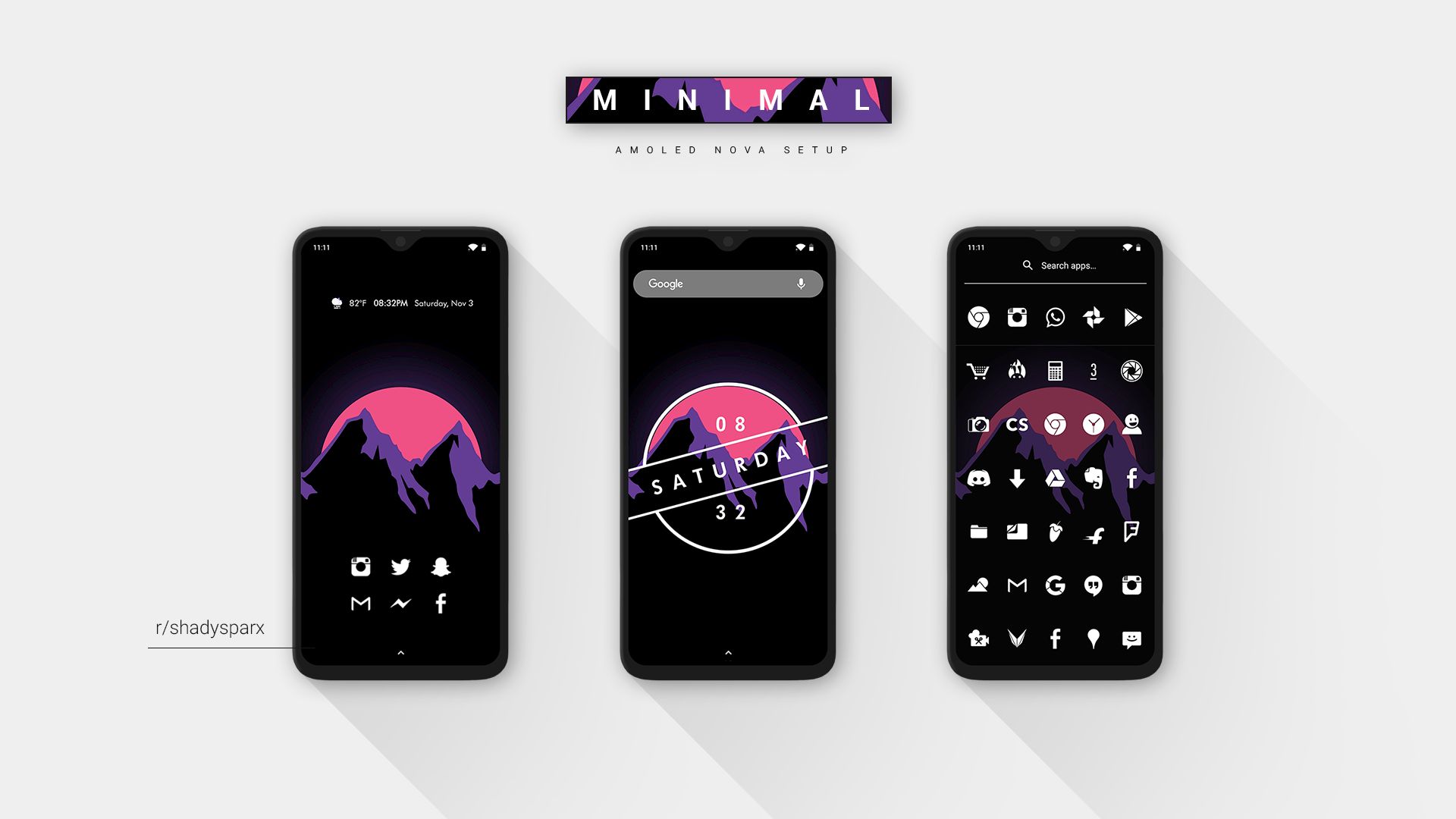 Minimal amoled setup | Scrolller