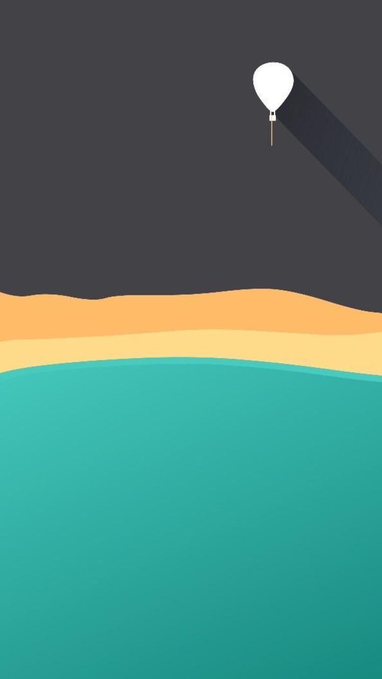 Minimal balloon wallpaper | Scrolller