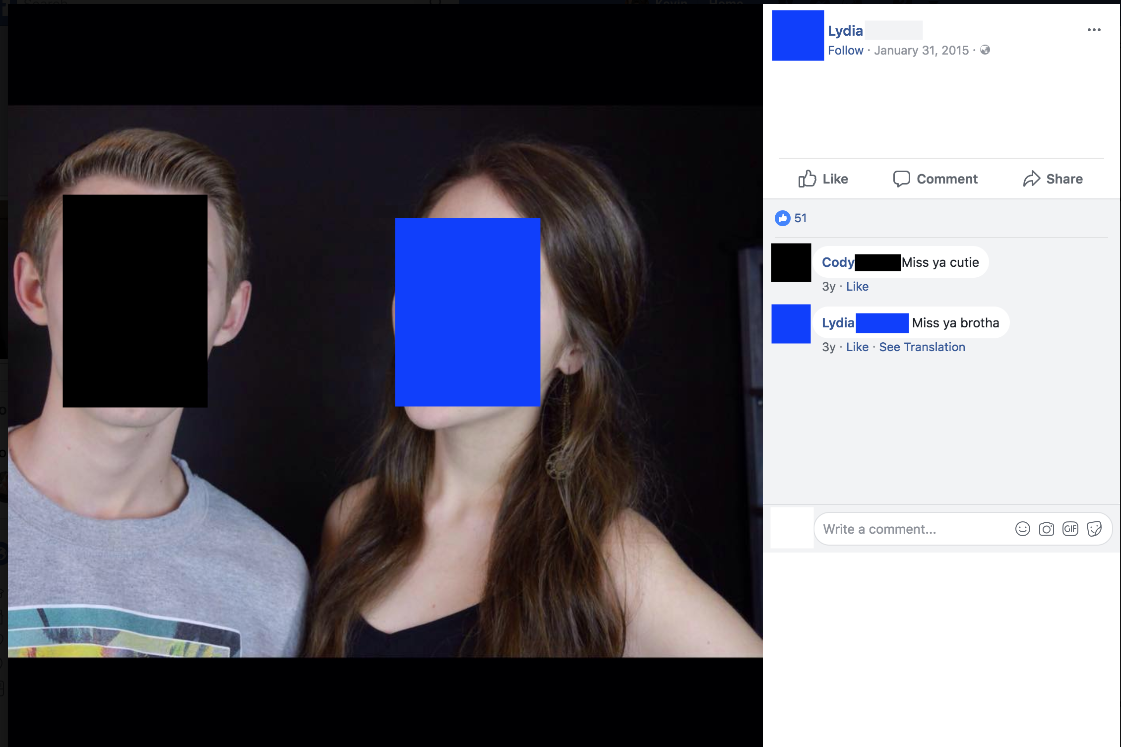 "Miss ya brotha" | Scrolller