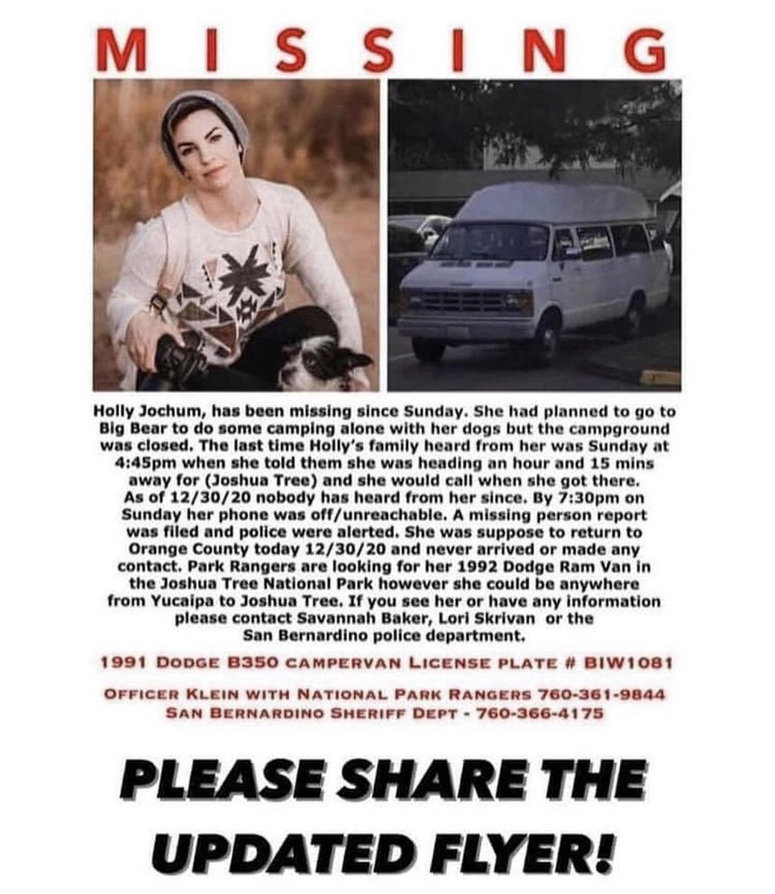 Missing person, cross-post for visibility. If you're in Cali, especially the LA area, keep your ...