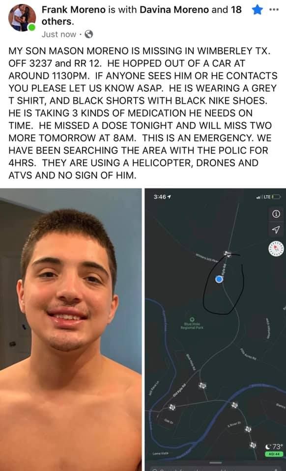 MISSING TEEN AND NEEDS MEDICAL ATTENTION. PLEASE SPREAD THE WORD | Scrolller