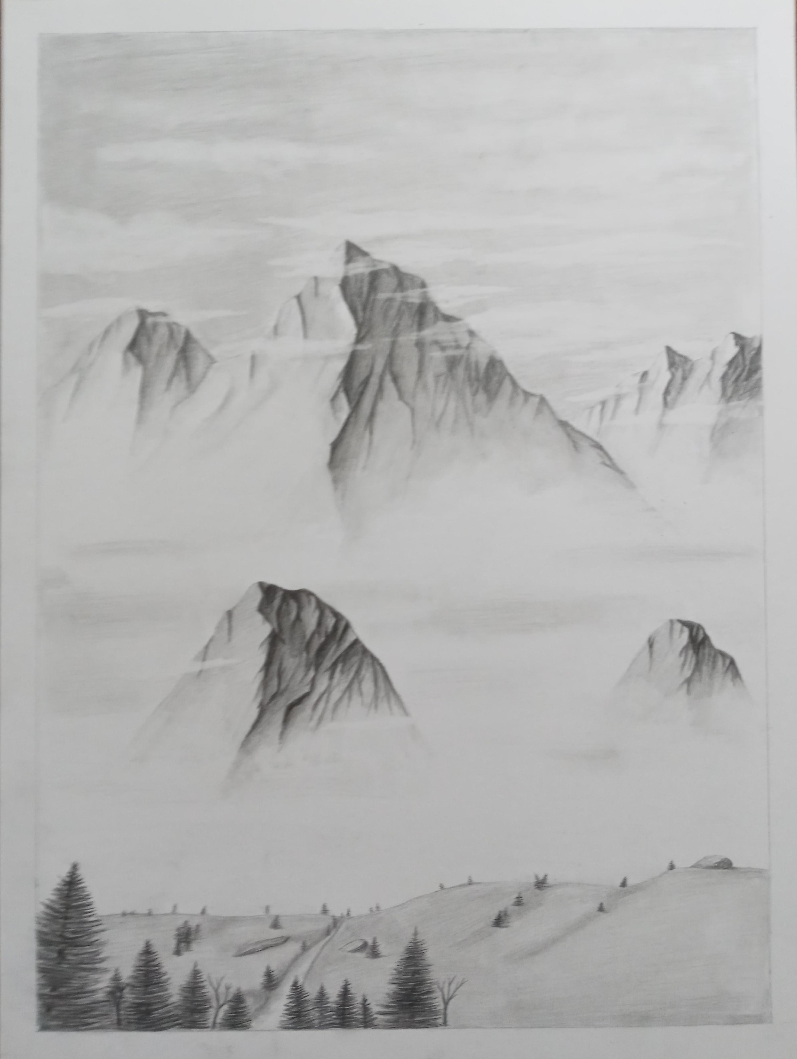 Misty mountains | Scrolller