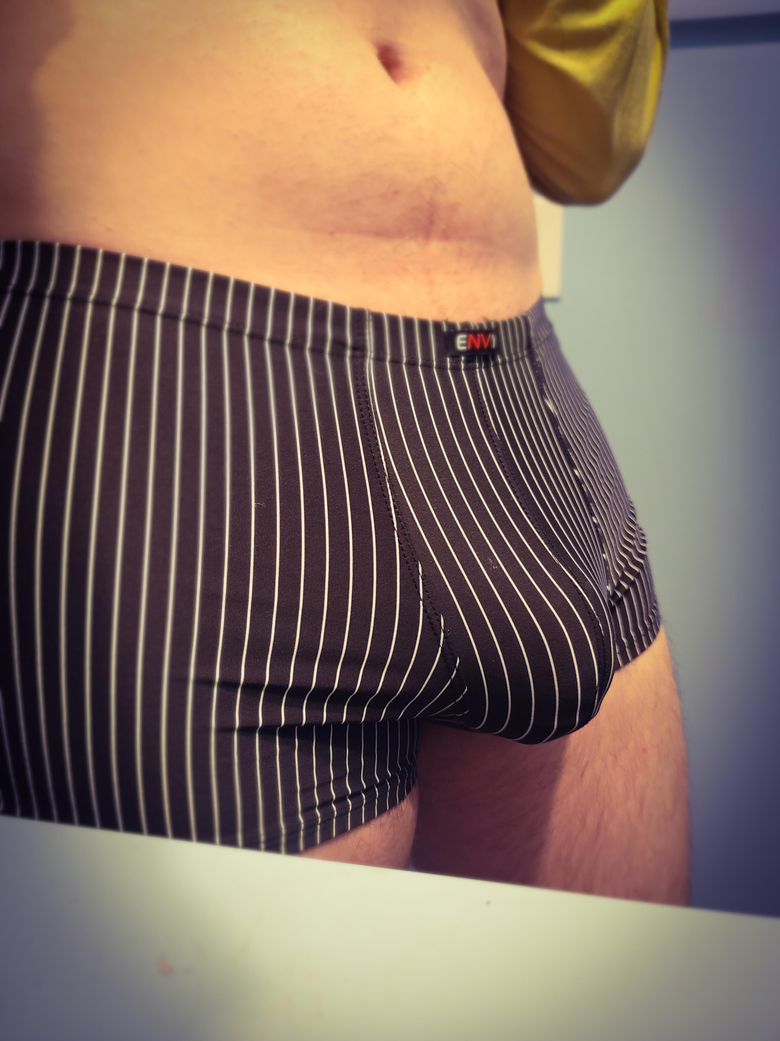 Discover more like Bulges: Mmm wonder what's going on under there! 😏 ...