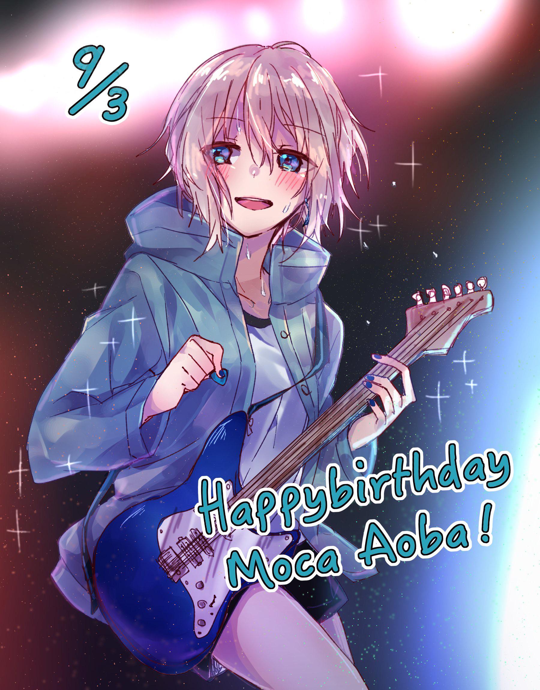 Moca-chan yappari tensaiiii~! (Happy birthday Moca!) | Scrolller