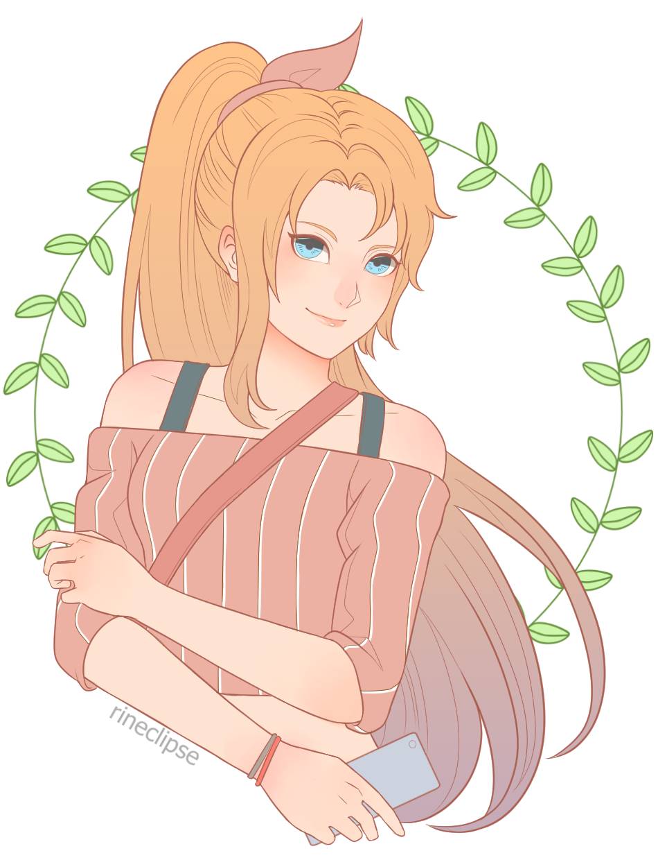 Modern AU Naya Fan Art! Maybe I'll draw the other girls next. >v