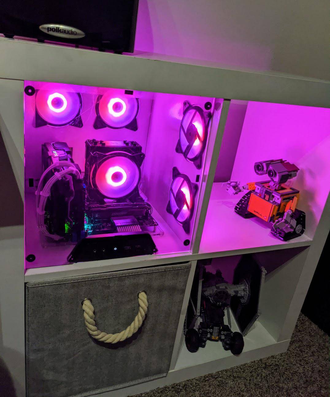Modified my PC to fit it in a storage cube | Scrolller