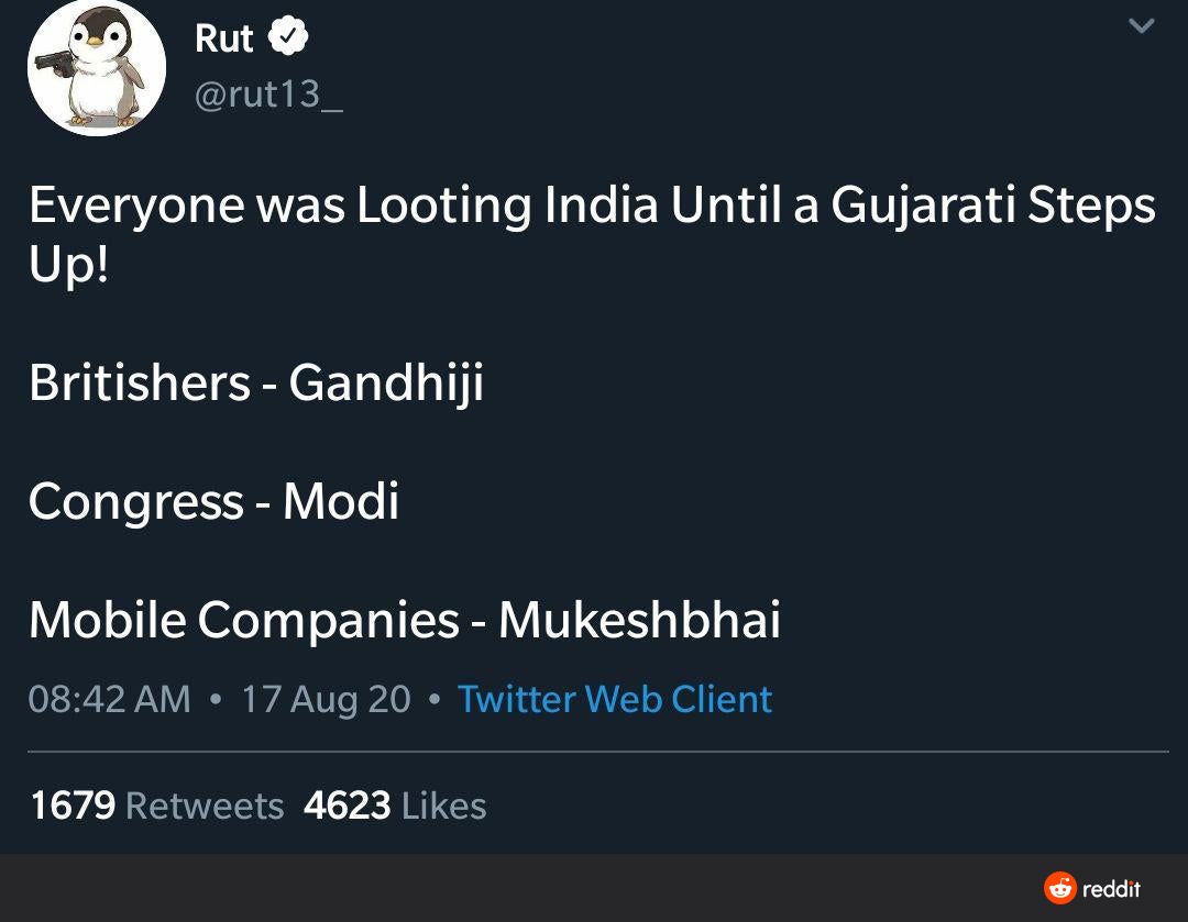 Moi fafda jalebi. Moi rules | Scrolller