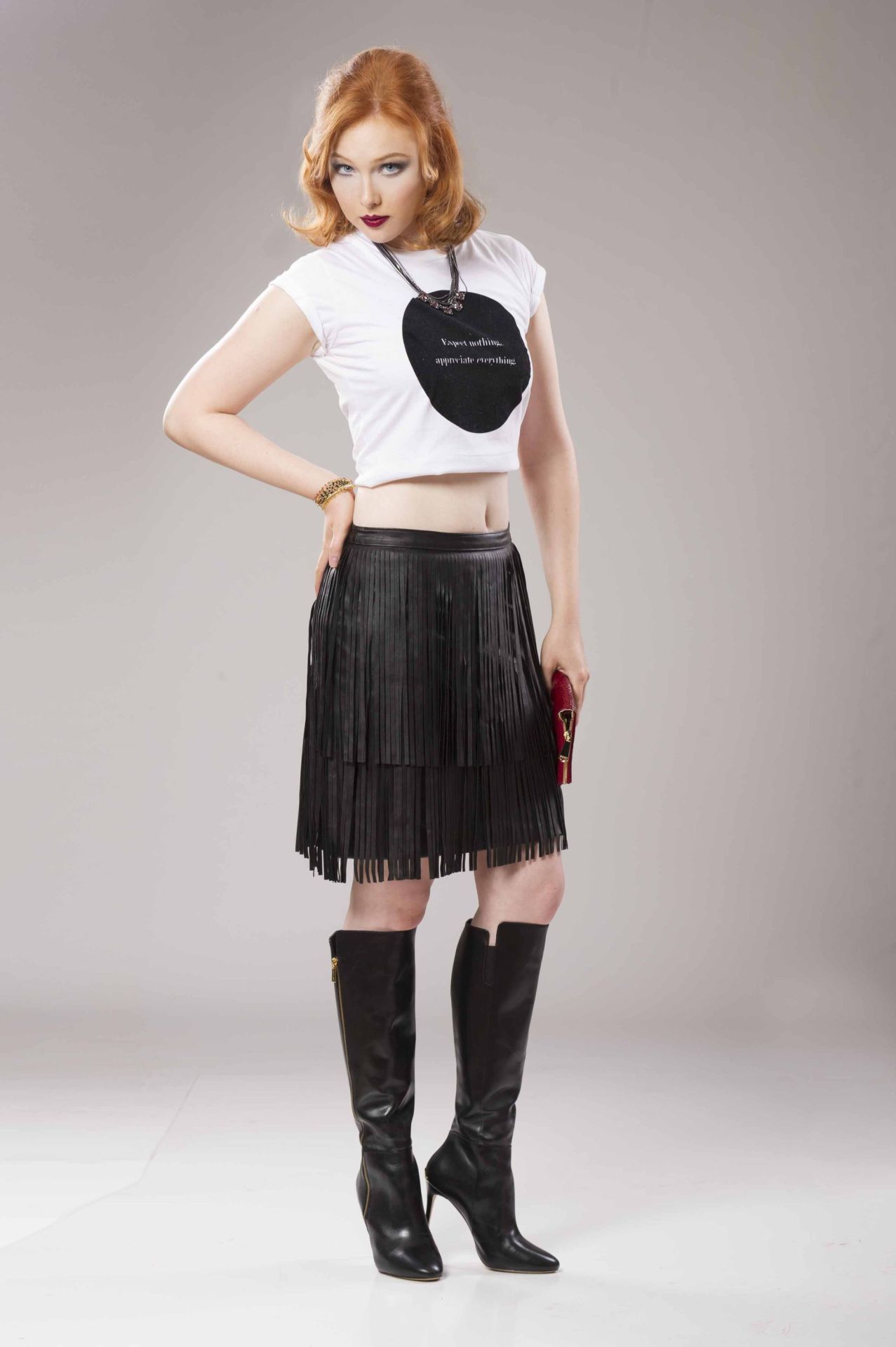 Molly C Quinn In High Heel Boots Scrolller