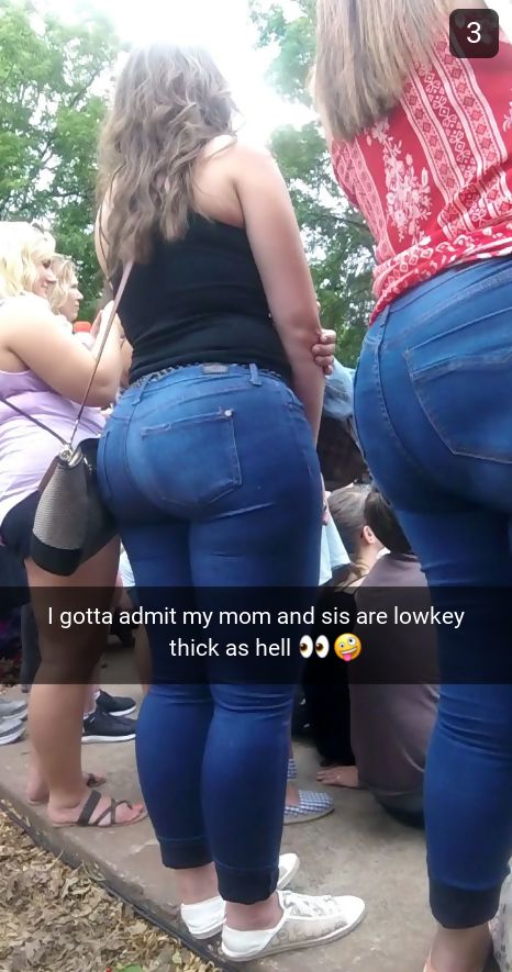 Mom and Sis are thick AF | Scrolller
