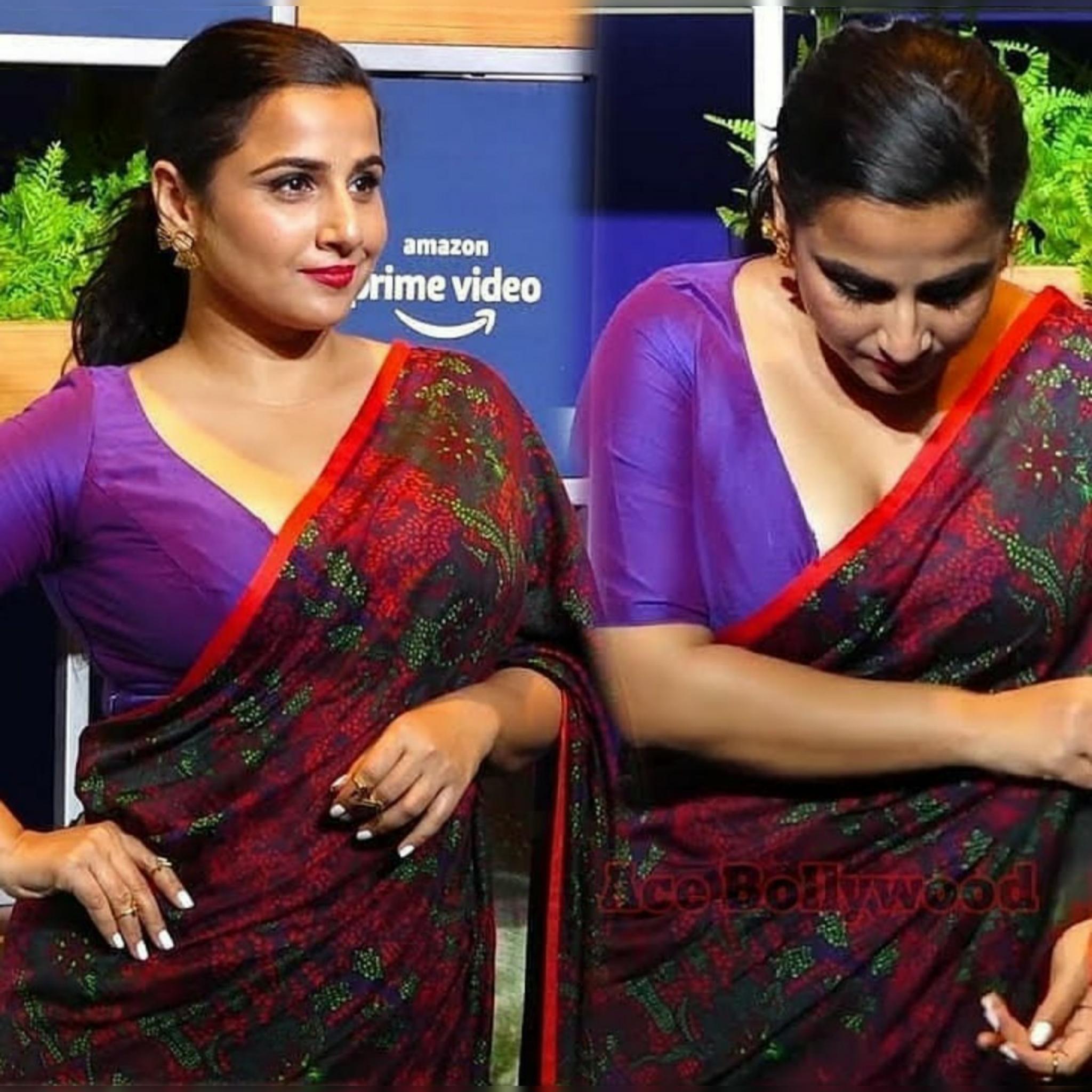 Mommy Vidya teasing publically 🤤😍 | Scrolller