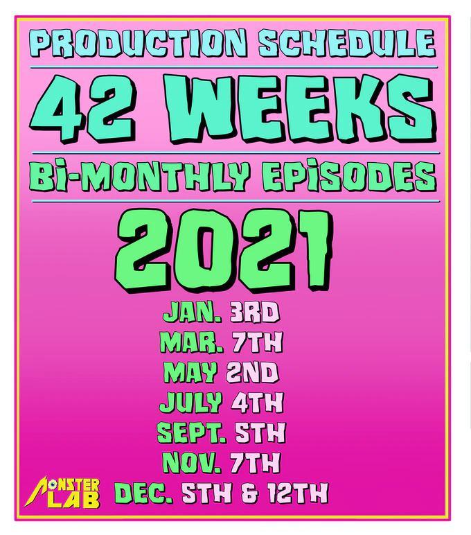 MONSTER LAB RELEASE SCHEDULE | Scrolller