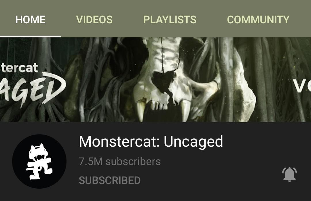 Monstercat: Uncaged has finally reached 7.5 million subscribers on YouTube! | Scrolller