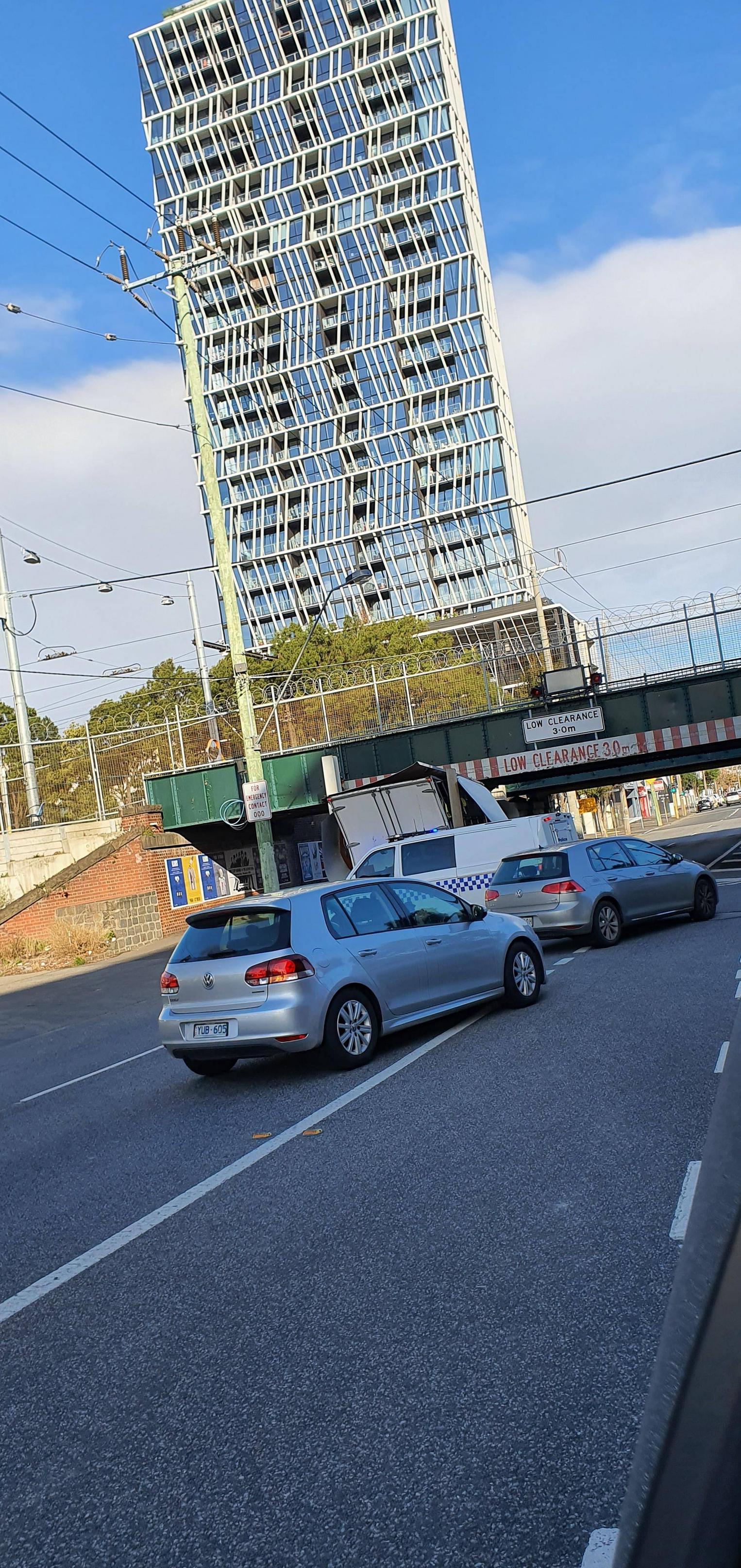 Melbourne's famous Montague St bridge strikes again | Scrolller