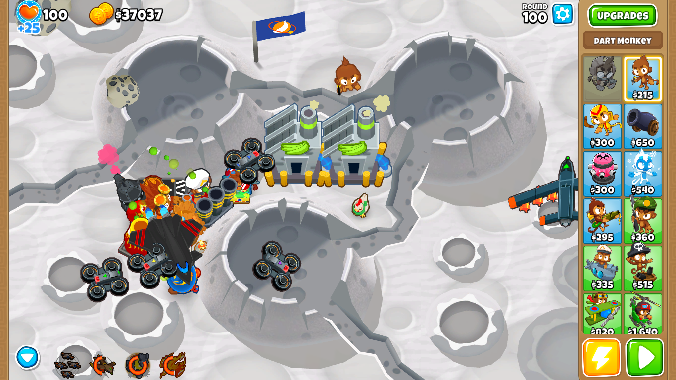 Moon Landing ABR Round 100. | Scrolller