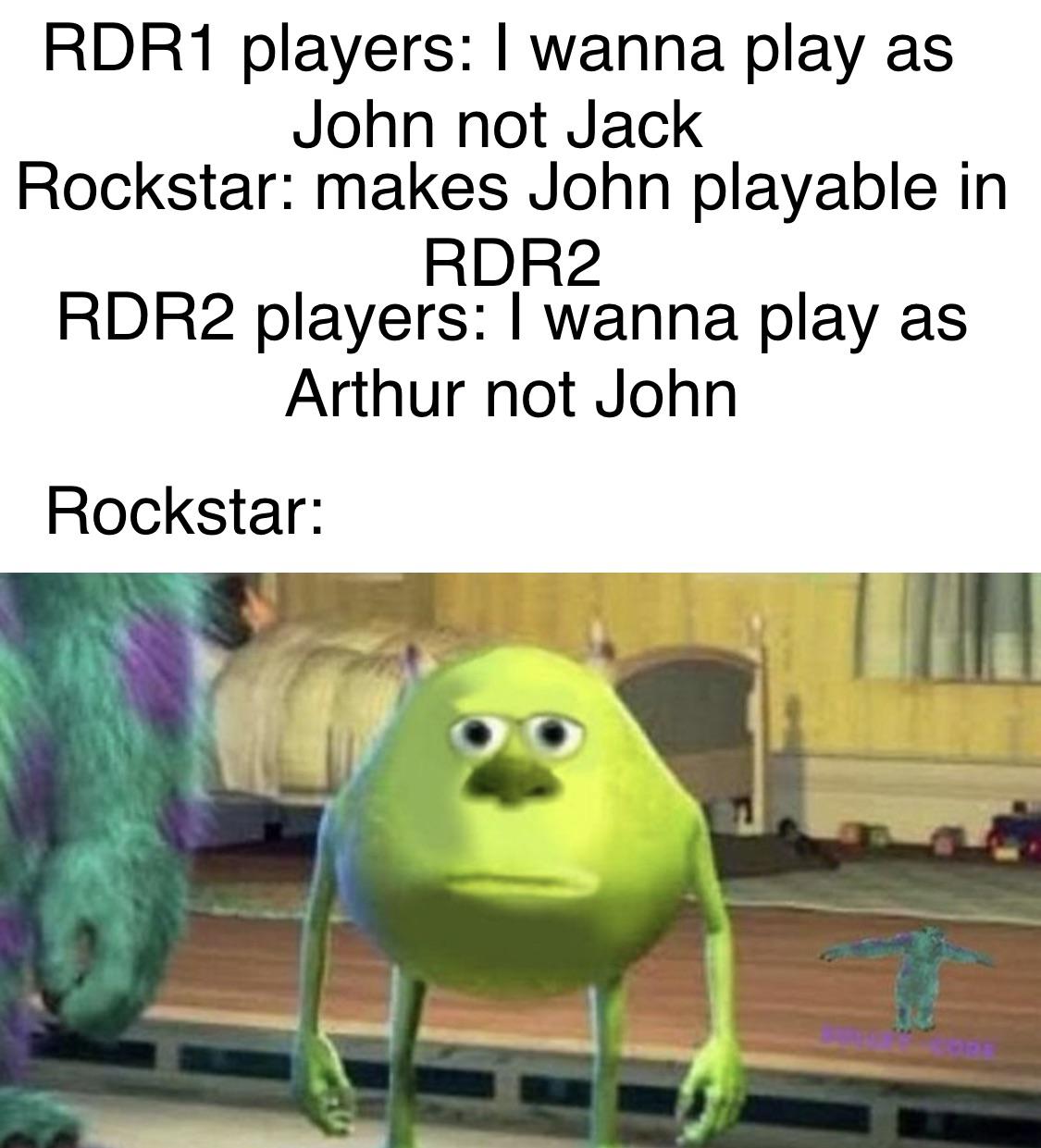 Moral of the story: nobody wants to play as jack | Scrolller