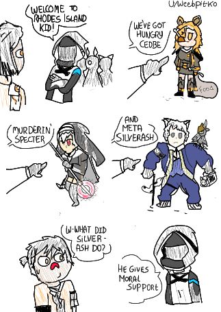 Moral Support Silverash (OC) | Scrolller