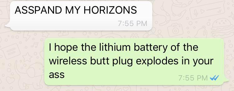 More of a threat than an insult; hope it counts | Scrolller