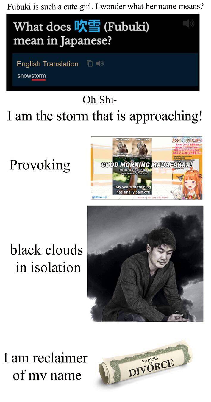 More shitpost for Fubuki | Scrolller