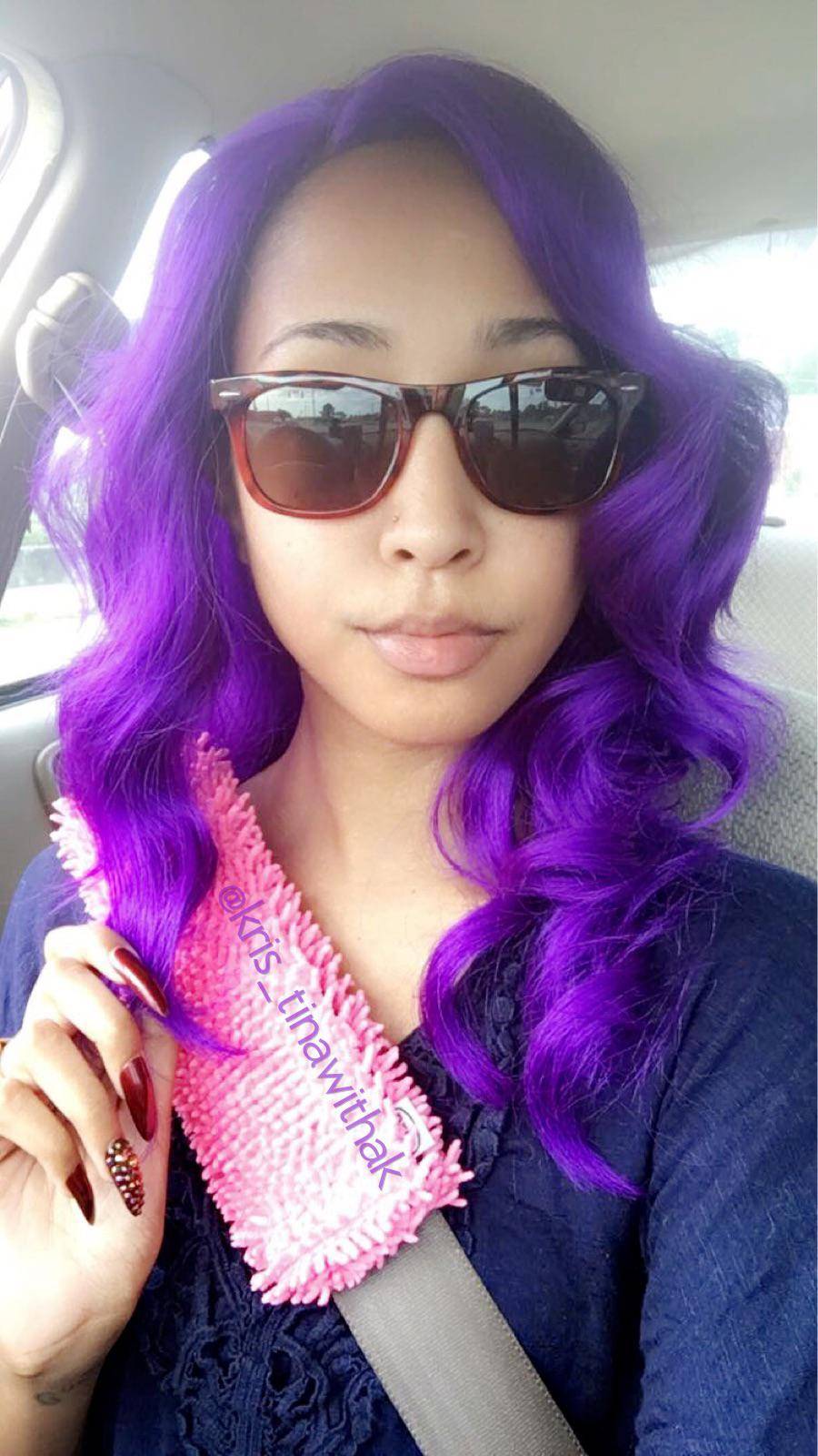 Morning! Where my big forehead gang at? 💜 | Scrolller