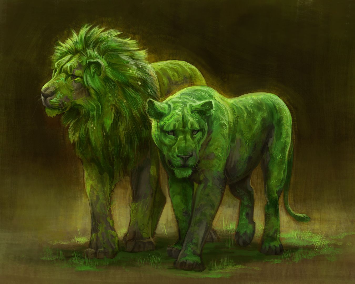 Mossy Creatures by Devin Elle Kurtz | Scrolller