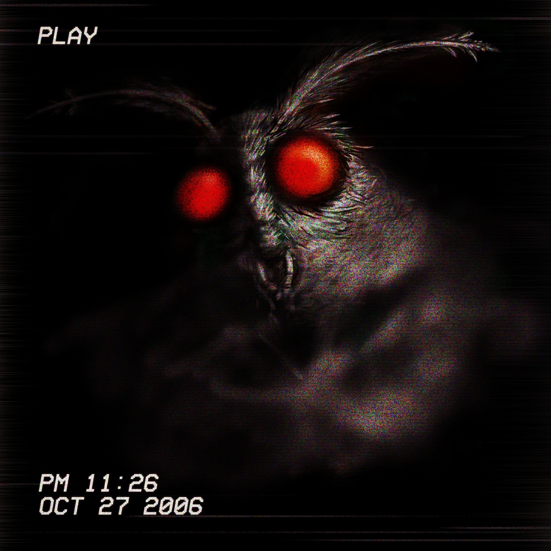 Mothman (digital painting) | Scrolller