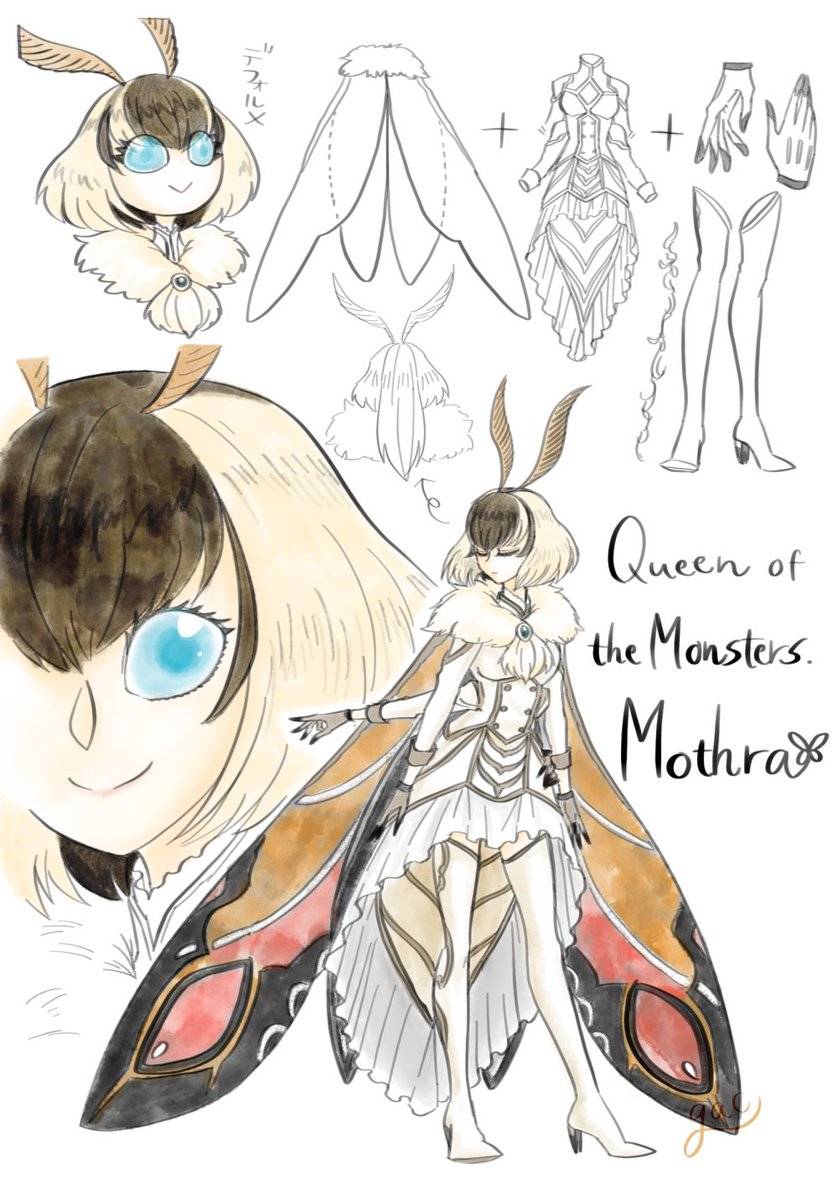 Mothra queen of monsters love | Scrolller