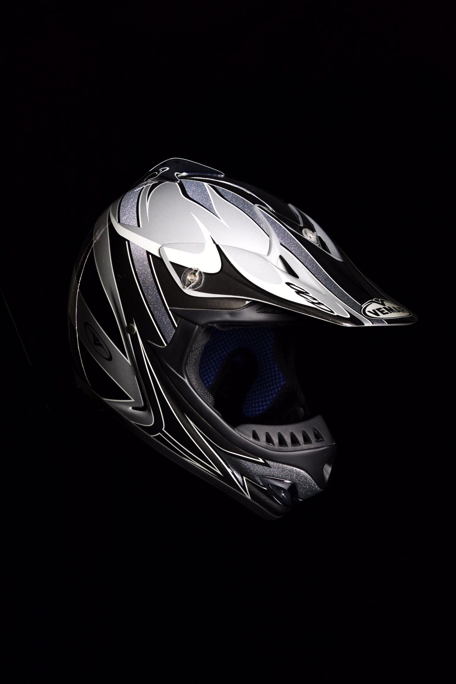 Motocross Helmet [10 exposures put together in Photoshop] | Scrolller