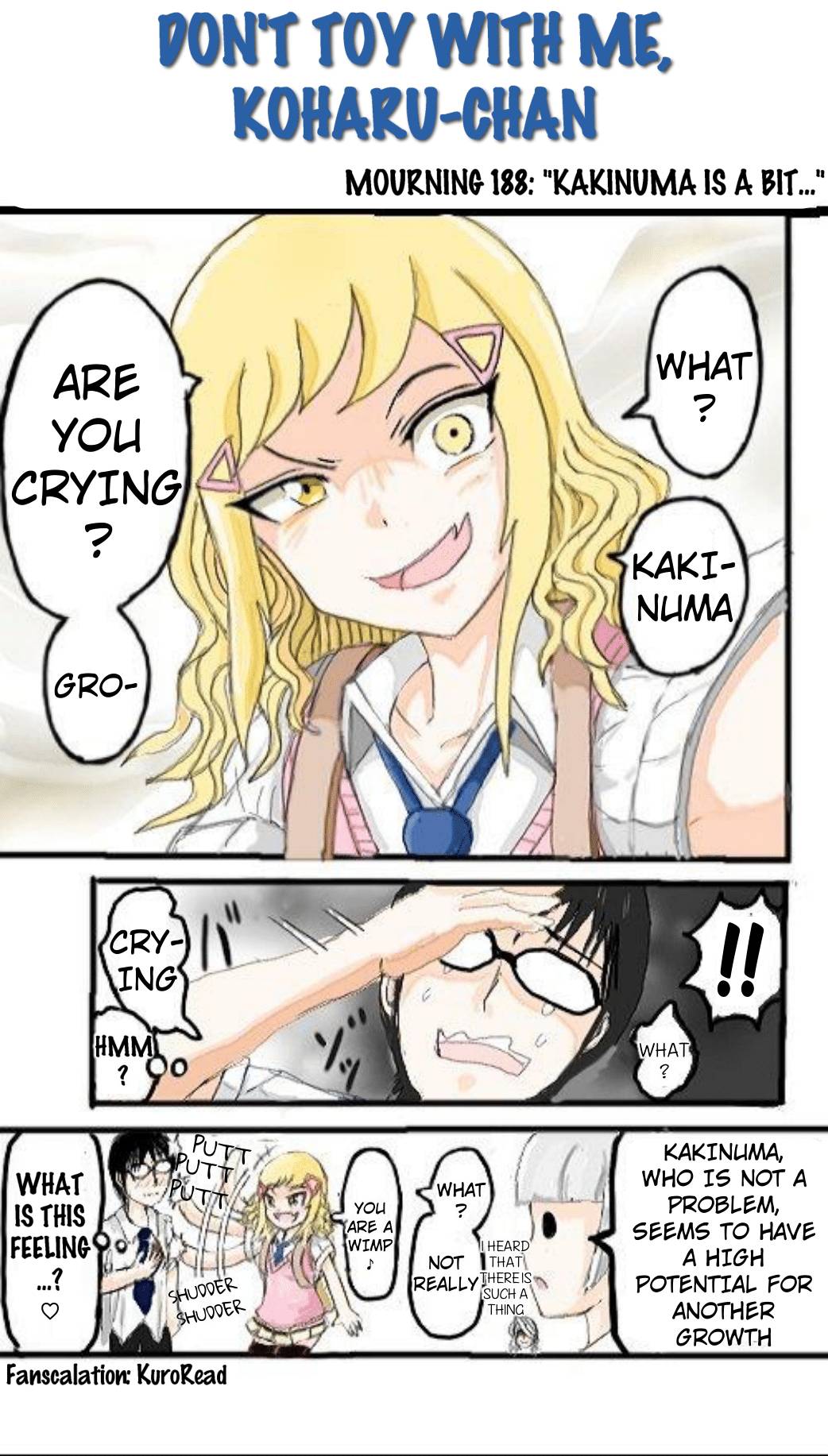 Mourning 188. Kakinuma is a bit... - by @hitoyamaikuraik (Google and DeepL translation) | Scrolller